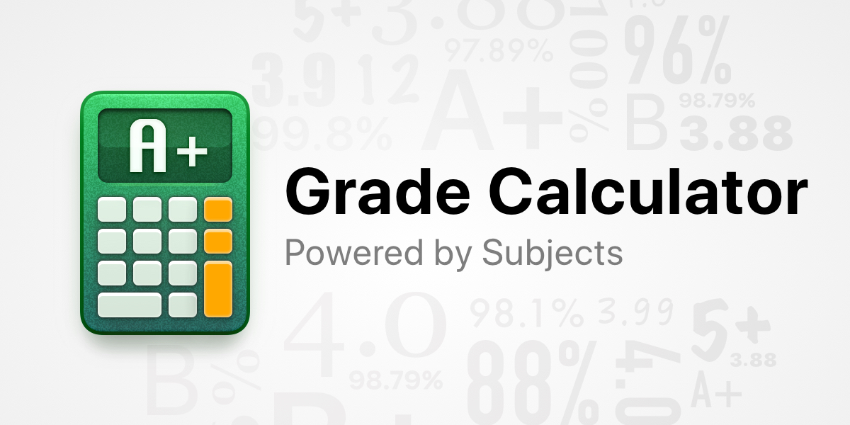 Online grade calculator store